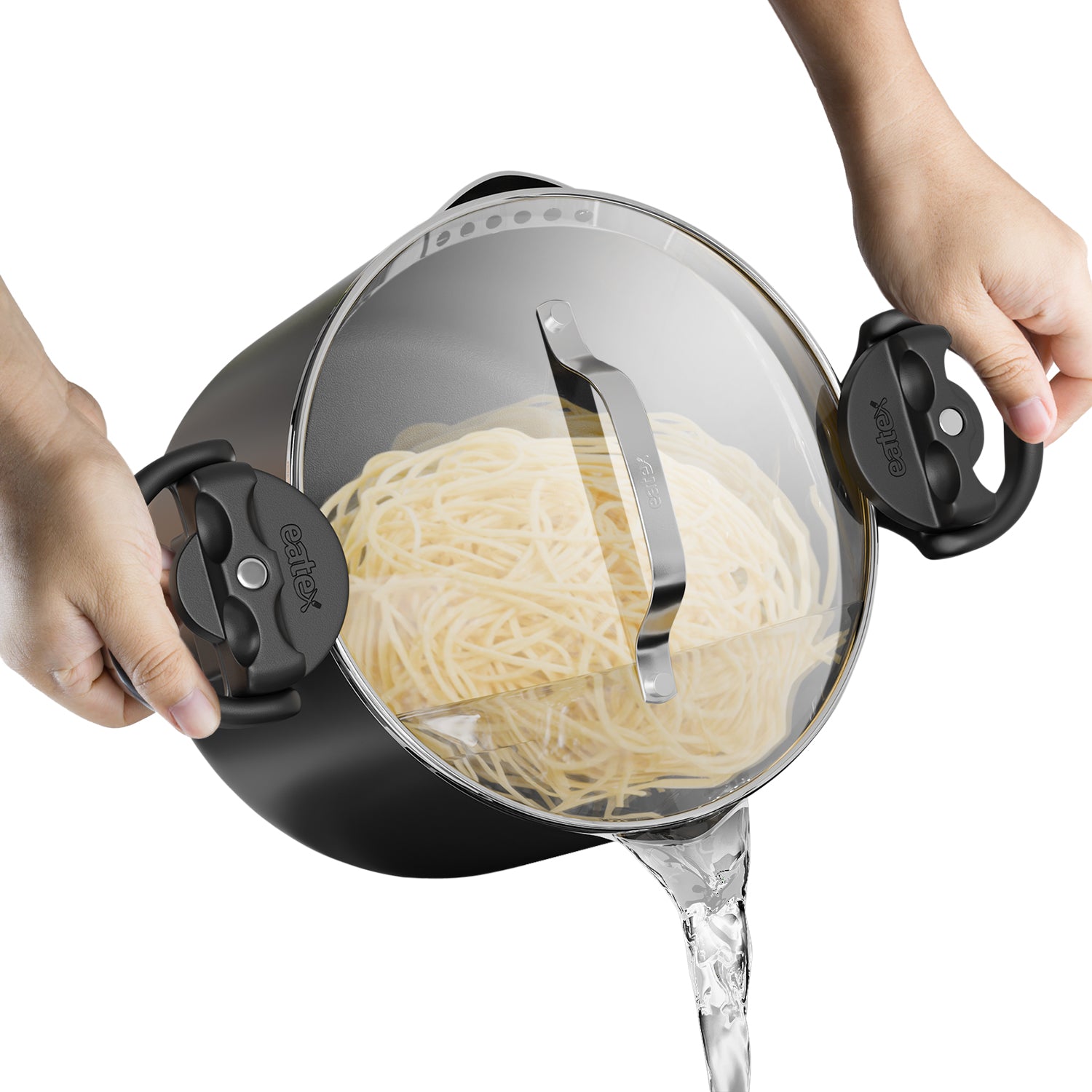 Eatex Pasta Pot with Strainer Lid – EatEx